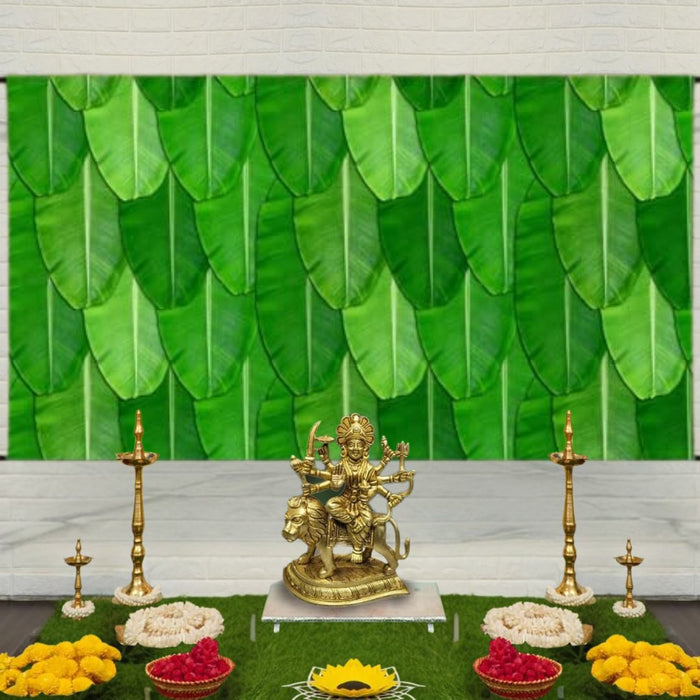 Banana Leaf Decorating Ideas Banana Leaf Backdrop Decoration Ideas For